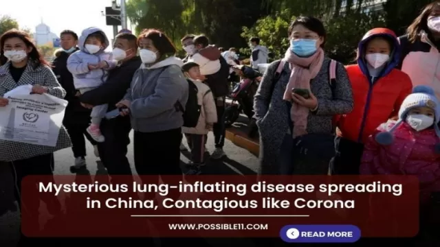 Mysterious lung-inflating disease spreading in China, Contagious like ...