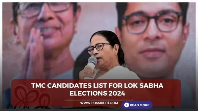TMC candidates list for Lok Sabha elections 2024