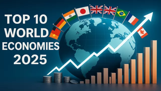 Top 10 Countries by GDP 2025 | Global Economic Rankings