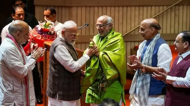 Who is C.P. Radhakrishnan Vice President of India 2025