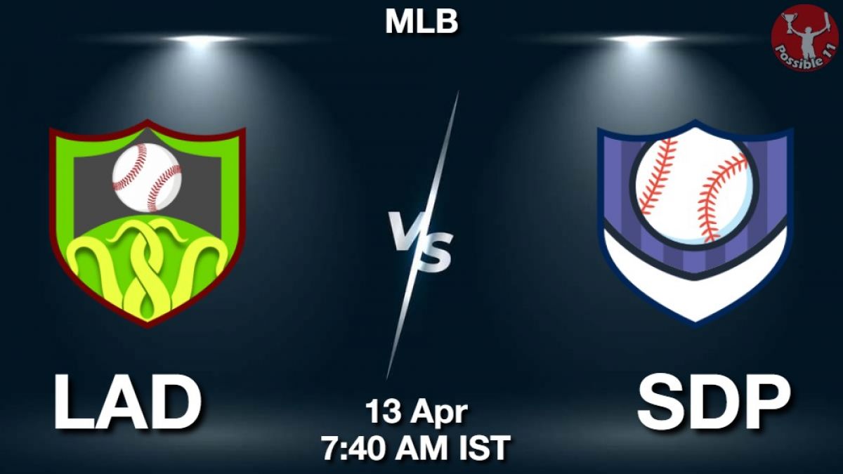 LAD vs SDP Dream11 Team Prediction, Fantasy Baseball Tips 13-Apr-2024