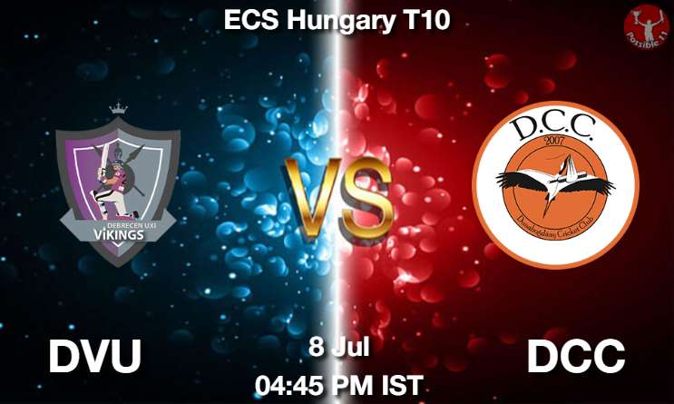 DVU vs DCC Match Preview, Team Analysis, Live - Cricket - 08-Jul-2023 ...