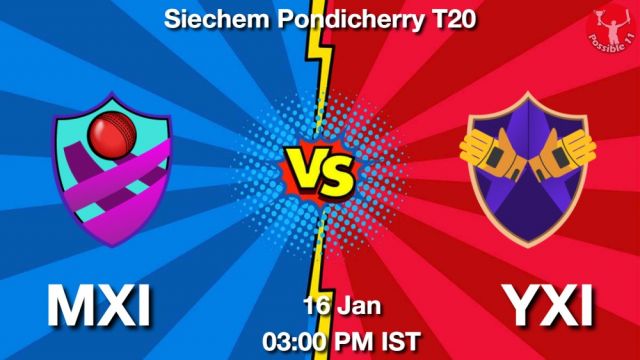 MXI vs YXI Match Preview, Team Analysis, Live - Cricket - 16-Jan-2024