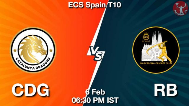 CDG vs RB Match Preview, Team Analysis, Live - Cricket - 06-Feb-2024 06 ...