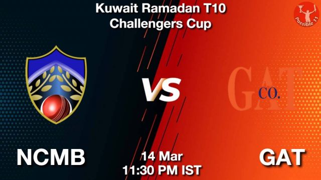 NCMB vs GAT Match Preview, Team Analysis, Live - Cricket - 14-Mar-2024 ...
