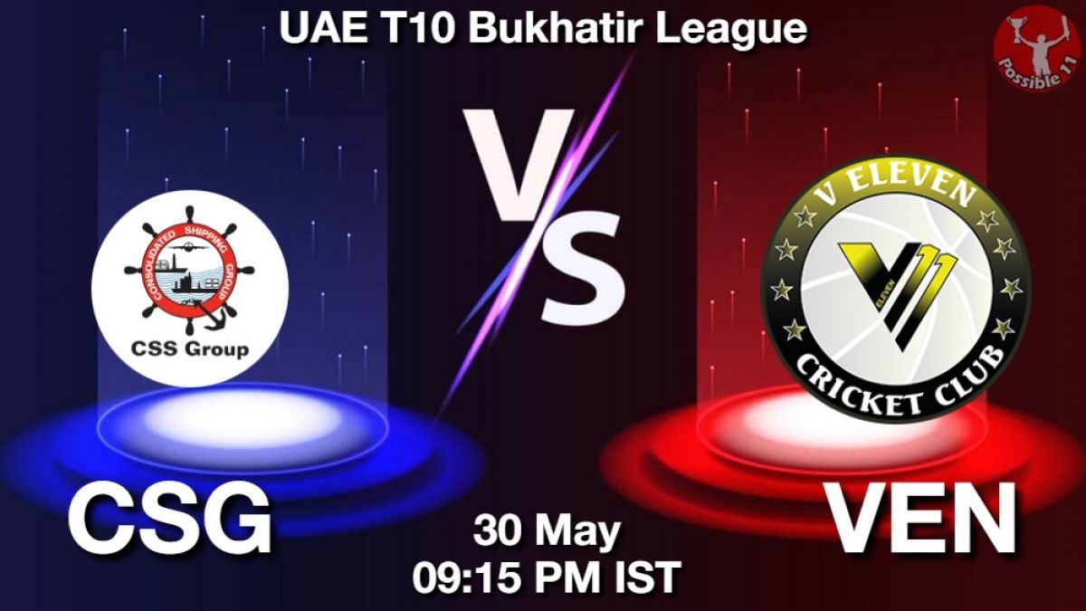 CSG vs VEN Dream11 Team Prediction, Fantasy Cricket Tips 30-May-2024 09 ...