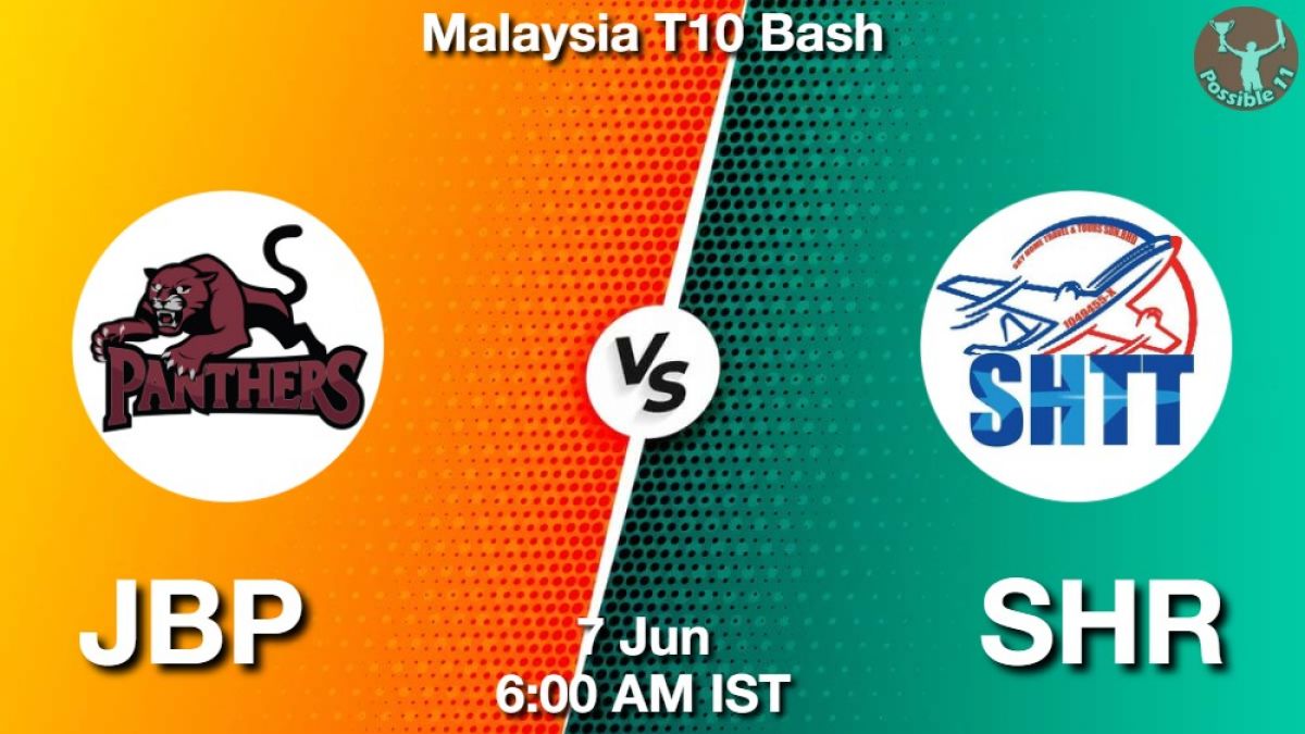 JBP vs SHR Dream11 Team Prediction, Fantasy Cricket Tips 07-Jun-2024 06:00 AM