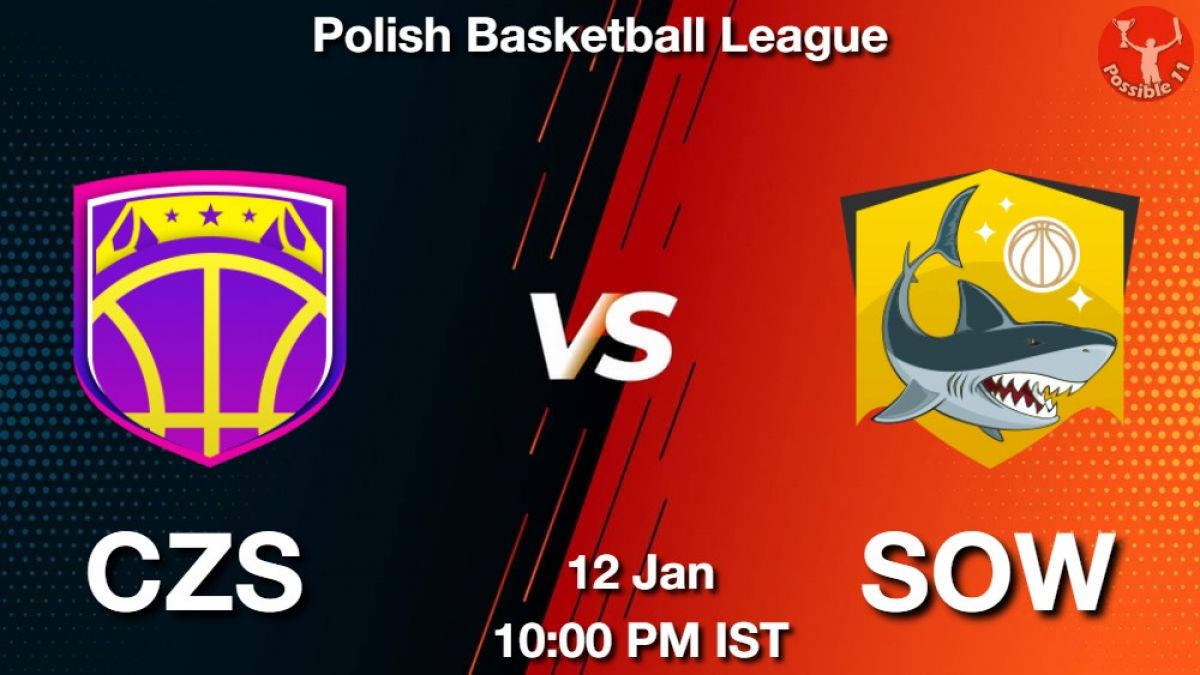 CZS vs SOW Dream11 Team Prediction, Fantasy NBA Tips 12-Jan-2024