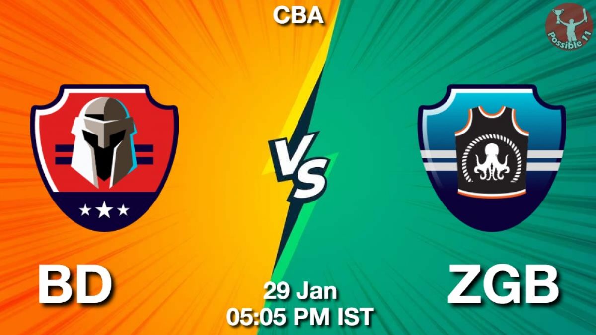 BD vs ZGB Dream11 Team Prediction, Fantasy NBA Tips 29-Jan-2024