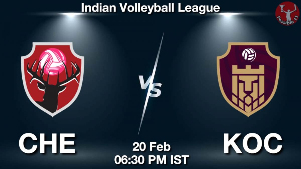 CHE vs KOC Dream11 Team Prediction, Fantasy Volleyball Tips 20-Feb-2024