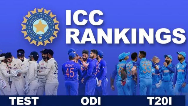 ICC Cricket Men’s & Women’s Rankings for Tests, ODIs & T20Is
